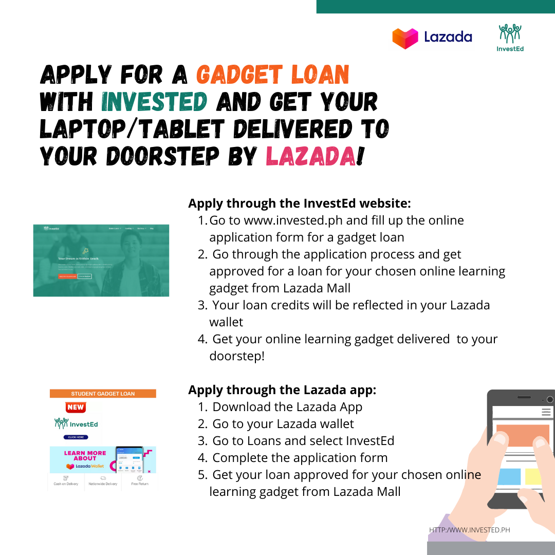 Power-Up Students for Online Learning through InvestEd x Lazada Gadget ...
